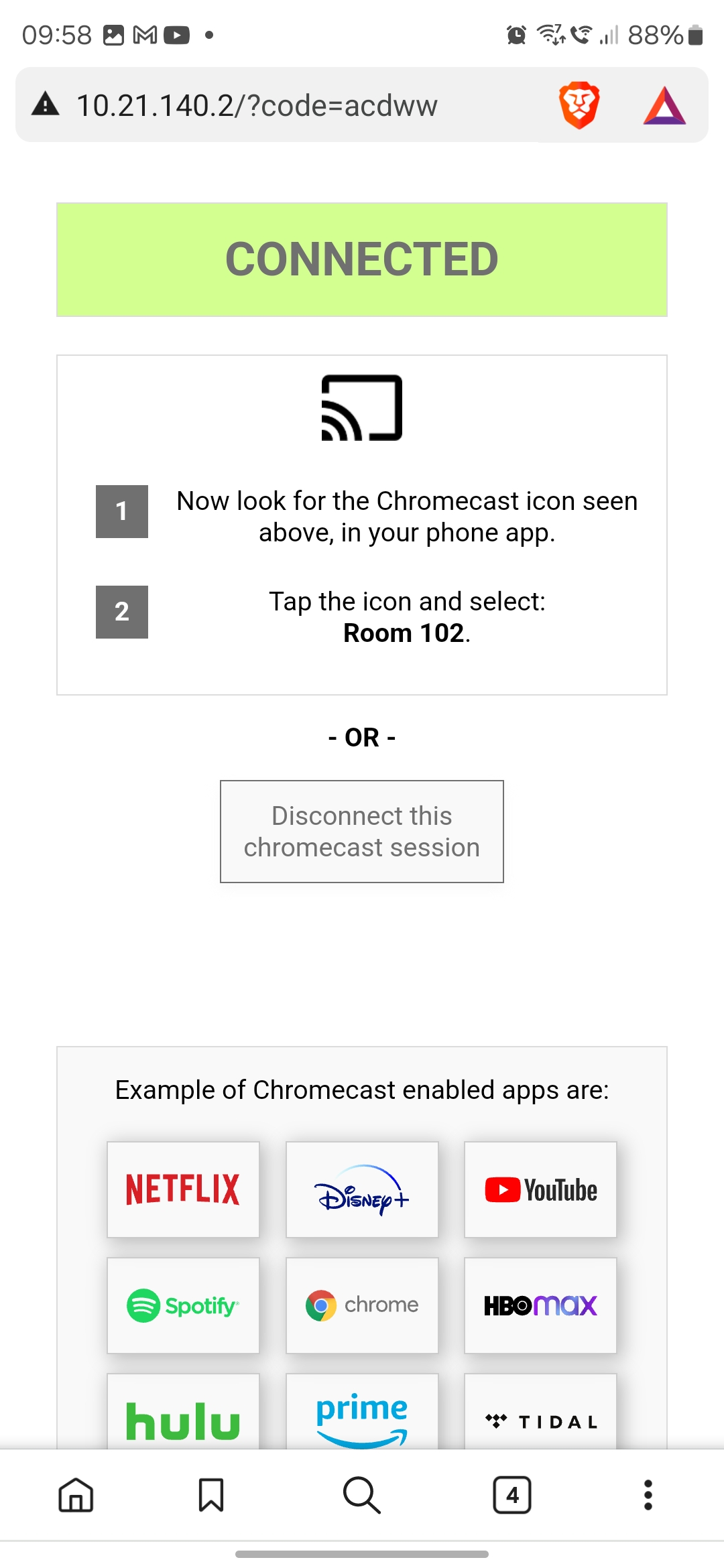 SeaSpace - TV Chromecast Staff Guide – Watergate Bay Hotel